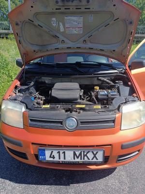 Orange Fiat Panda 2007 in Tallinn, with an engine capacity of 1.20 L and mileage of 195 thousand km for 500 €, photo 7 on AUTOMOTO.COM.LV