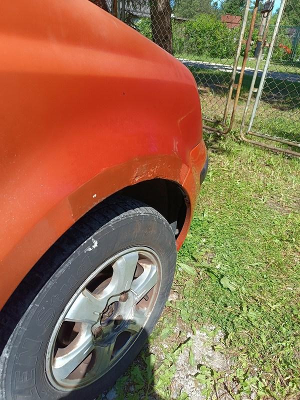 Orange Fiat Panda 2007 in Tallinn, with an engine capacity of 1.20 L and mileage of 195 thousand km for 500 €, photo 10 on AUTOMOTO.COM.LV