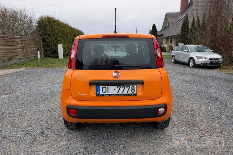 Orange Fiat Panda 2017 in Saldus, with an engine capacity of 1.20 L and mileage of 243 thousand km for 4950 €, photo 6 on AUTOMOTO.COM.LV