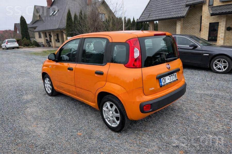 Orange Fiat Panda 2017 in Saldus, with an engine capacity of 1.20 L and mileage of 243 thousand km for 4950 €, photo 7 on AUTOMOTO.COM.LV