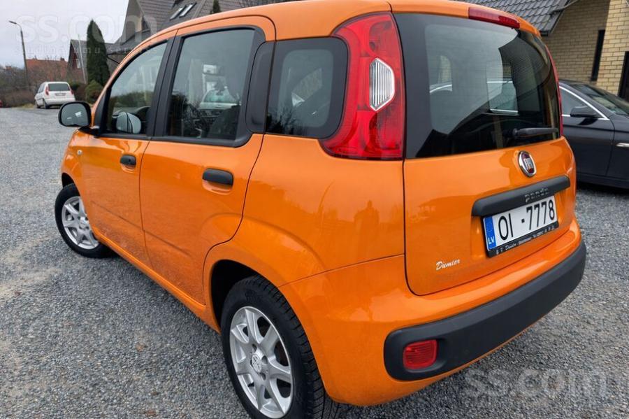 Orange Fiat Panda 2017 in Saldus, with an engine capacity of 1.20 L and mileage of 243 thousand km for 4950 €, photo 31 on AUTOMOTO.COM.LV