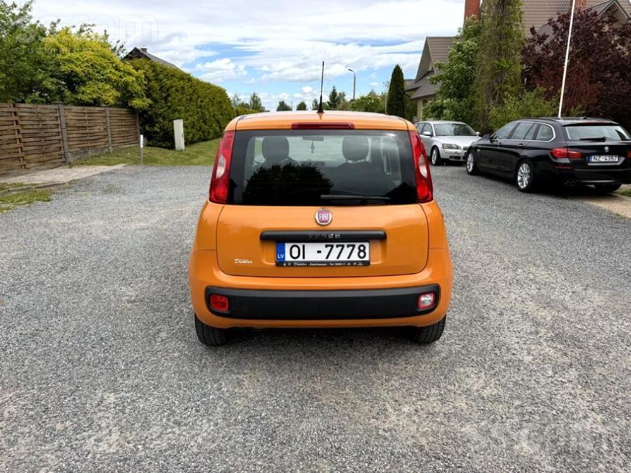 Orange Fiat Panda 2017 in Saldus, with an engine capacity of 1.20 L and mileage of 243 thousand km for 4450 €, photo 7 on AUTOMOTO.COM.LV