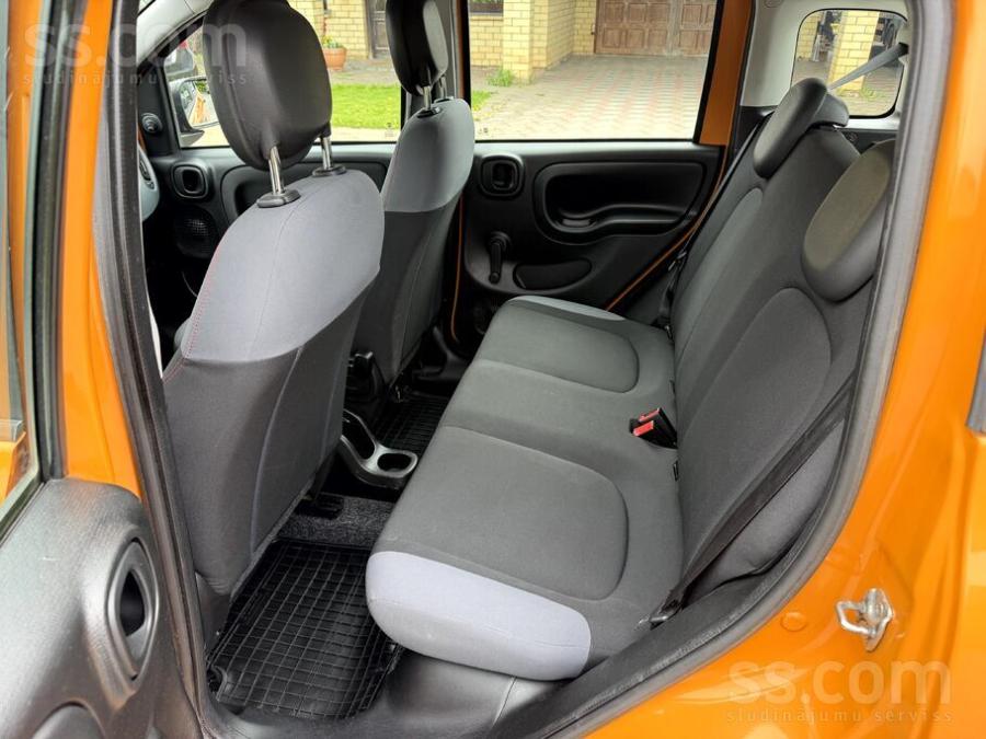 Orange Fiat Panda 2017 in Saldus, with an engine capacity of 1.20 L and mileage of 243 thousand km for 4450 €, photo 13 on AUTOMOTO.COM.LV