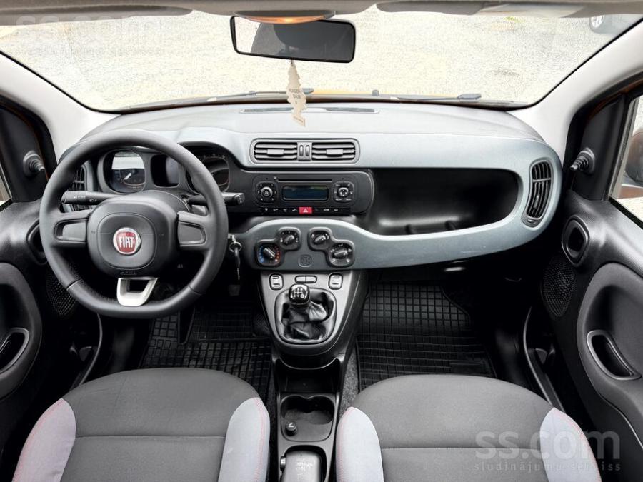 Orange Fiat Panda 2017 in Saldus, with an engine capacity of 1.20 L and mileage of 243 thousand km for 4450 €, photo 14 on AUTOMOTO.COM.LV