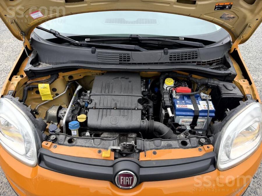 Orange Fiat Panda 2017 in Saldus, with an engine capacity of 1.20 L and mileage of 243 thousand km for 4450 €, photo 31 on AUTOMOTO.COM.LV