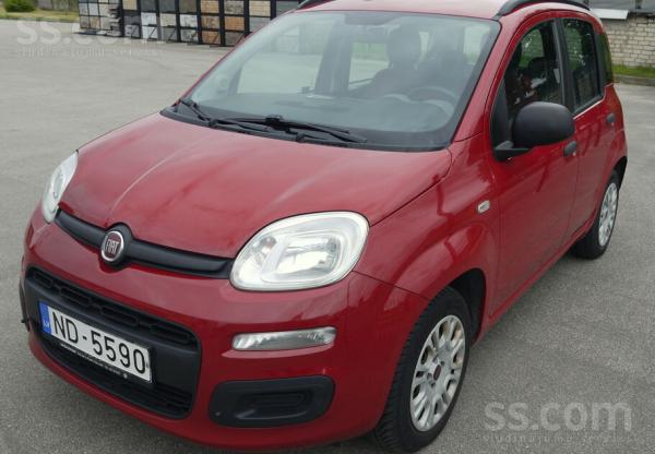 Sarkans Fiat Panda 2014 Rīga, ar dzinēja tilpumu 1.30 L un nobraukumu 159 tūkst. km par 4200 €, foto 2 vietnē AUTOMOTO.COM.LV