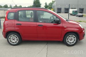 Red Fiat Panda 2014 in Riga, with an engine capacity of 1.30 L and mileage of 159 thousand km for 4200 €, photo 5 on AUTOMOTO.COM.LV