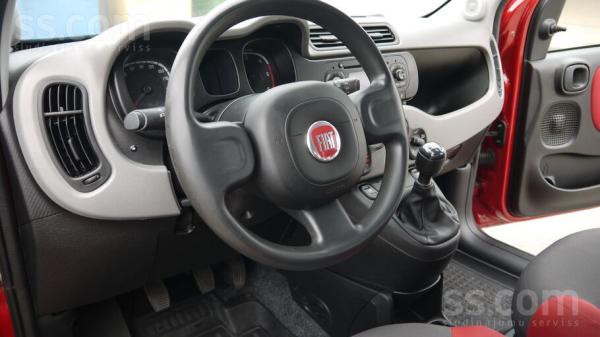 Sarkans Fiat Panda 2014 Rīga, ar dzinēja tilpumu 1.30 L un nobraukumu 159 tūkst. km par 4200 €, foto 6 vietnē AUTOMOTO.COM.LV