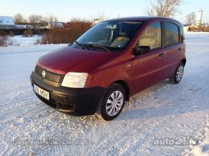 Red Fiat Panda 2007 in Rapla, with an engine capacity of 1.10 L and mileage of 151 thousand km for 1350 €, photo  on AUTOMOTO.COM.LV