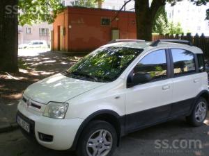 White Fiat Panda 2010 in Riga, with an engine capacity of 1.30 L and mileage of 230 thousand km for 2200 €, photo  on AUTOMOTO.COM.LV