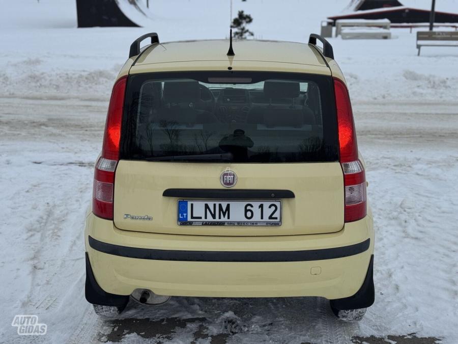 Yellow Fiat Panda 2010 in Ukmerge, with an engine capacity of 1.10 L and mileage of 205 thousand km for 1150 €, photo 4 on AUTOMOTO.COM.LV