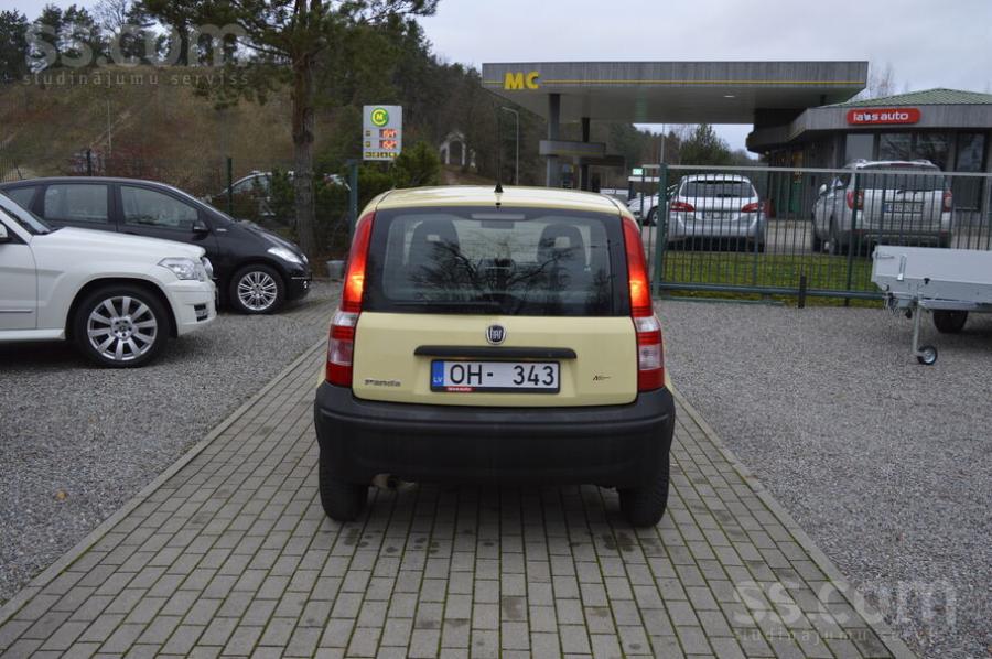 Dzeltens Fiat Panda 2010 Tukums, ar dzinēja tilpumu 1.10 L un nobraukumu 119 tūkst. km par 3995 €, foto 6 vietnē AUTOMOTO.COM.LV