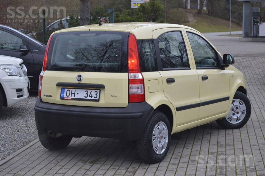 Dzeltens Fiat Panda 2010 Tukums, ar dzinēja tilpumu 1.10 L un nobraukumu 119 tūkst. km par 3995 €, foto 7 vietnē AUTOMOTO.COM.LV