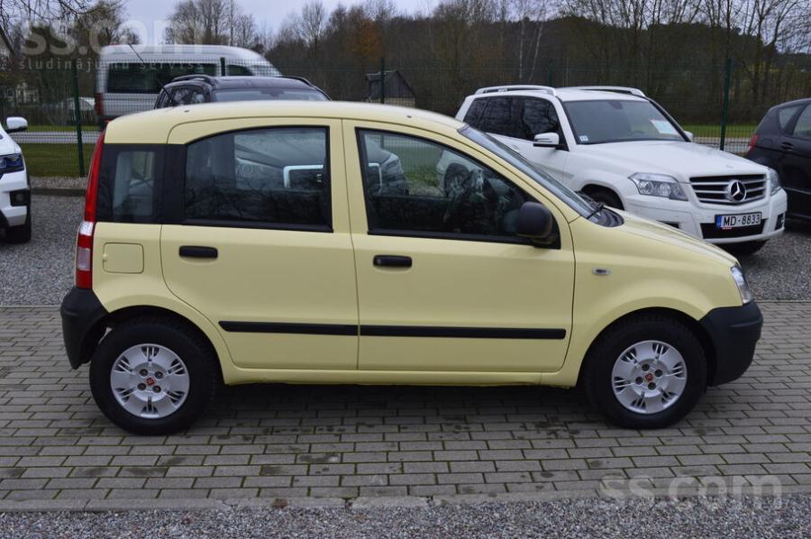 Dzeltens Fiat Panda 2010 Tukums, ar dzinēja tilpumu 1.10 L un nobraukumu 119 tūkst. km par 3995 €, foto 8 vietnē AUTOMOTO.COM.LV