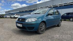 Blue Fiat Punto 2005 in Daugavpils, with an engine capacity of 1.20 L and mileage of 181 thousand km for 1750 €, photo  on AUTOMOTO.COM.LV