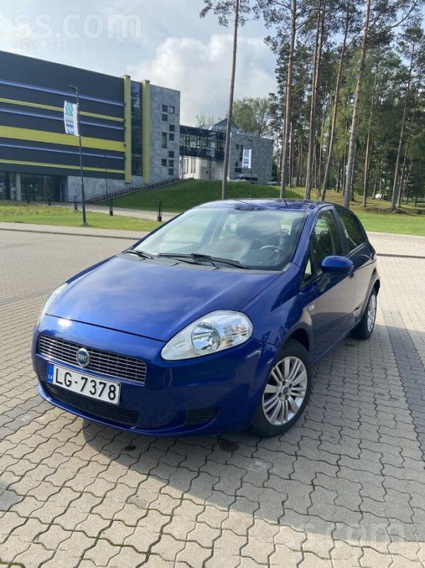 Zils Fiat Punto 2007 Rīga, ar dzinēja tilpumu 1.40 L un nobraukumu 126 tūkst. km par 3000 €, foto 1 vietnē AUTOMOTO.COM.LV