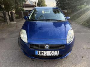 Blue Fiat Punto 2007 in Kaunas, with an engine capacity of 1.24 L and mileage of 116 thousand km for 1400 €, photo 4 on AUTOMOTO.COM.LV