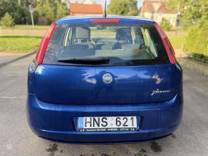 Blue Fiat Punto 2007 in Kaunas, with an engine capacity of 1.24 L and mileage of 116 thousand km for 1400 €, photo 8 on AUTOMOTO.COM.LV