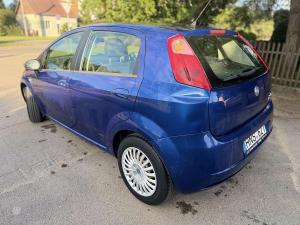 Blue Fiat Punto 2007 in Kaunas, with an engine capacity of 1.24 L and mileage of 116 thousand km for 1400 €, photo 9 on AUTOMOTO.COM.LV