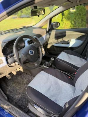 Blue Fiat Punto 2007 in Kaunas, with an engine capacity of 1.24 L and mileage of 116 thousand km for 1400 €, photo 16 on AUTOMOTO.COM.LV