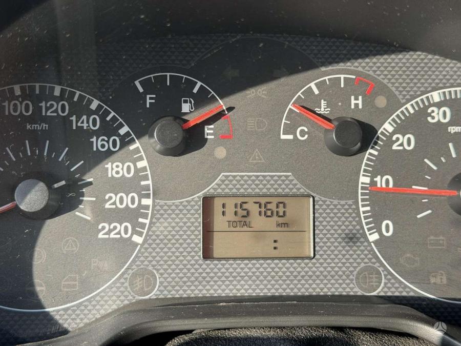 Blue Fiat Punto 2007 in Kaunas, with an engine capacity of 1.24 L and mileage of 116 thousand km for 1400 €, photo 30 on AUTOMOTO.COM.LV