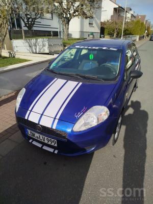 Blue Fiat Punto 2008 in Riga, with an engine capacity of 1.40 L and mileage of 237 thousand km for 1800 €, photo 6 on AUTOMOTO.COM.LV