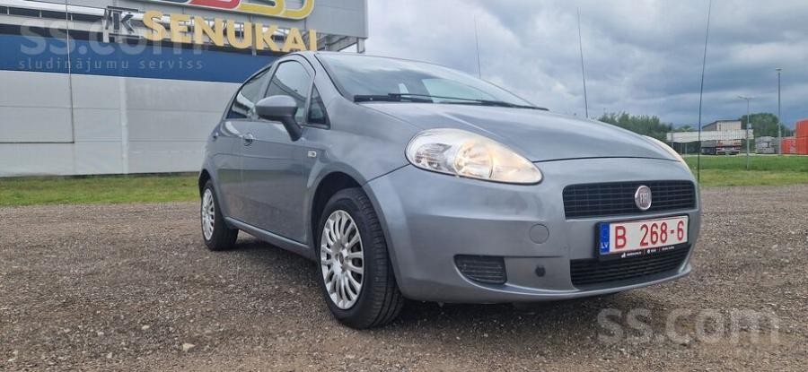 Grey Fiat Punto 2011 in Daugavpils, with an engine capacity of 1.20 L and mileage of 191 thousand km for 2950 €, photo 8 on AUTOMOTO.COM.LV