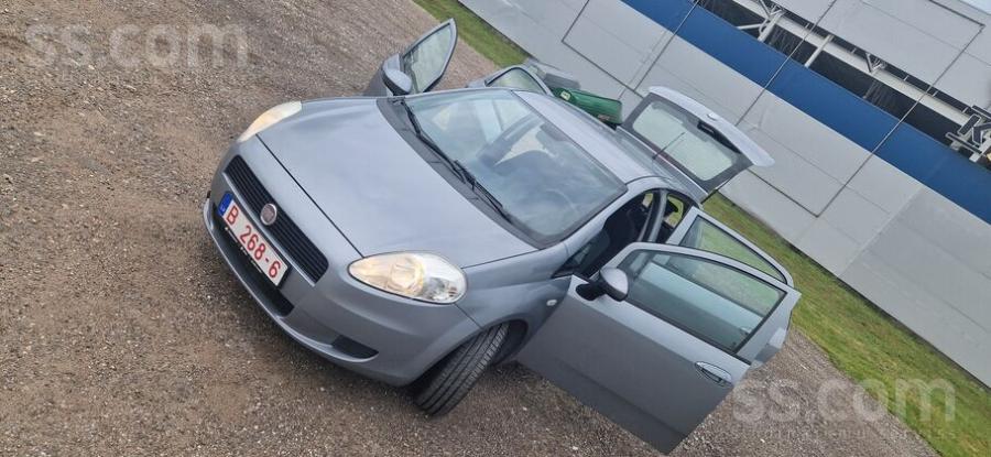 Grey Fiat Punto 2011 in Daugavpils, with an engine capacity of 1.20 L and mileage of 191 thousand km for 2950 €, photo 33 on AUTOMOTO.COM.LV