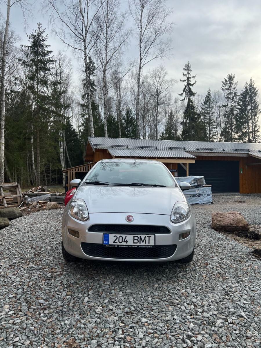 Grey Fiat Punto 2014 in Tallinn, with an engine capacity of 1.20 L and mileage of 111 thousand km for 1999 €, photo 1 on AUTOMOTO.COM.LV