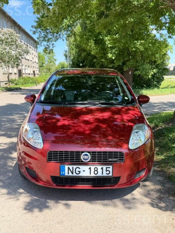 Sarkans Fiat Punto 2006 Daugavpils, ar dzinēja tilpumu 1.30 L un nobraukumu 101 tūkst. km par 1950 €, foto 2 vietnē AUTOMOTO.COM.LV