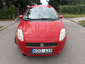 Red Fiat Punto 2009 in Kaunas, with an engine capacity of 1.25 L and mileage of 255 thousand km for 999 €, photo 5 on AUTOMOTO.COM.LV