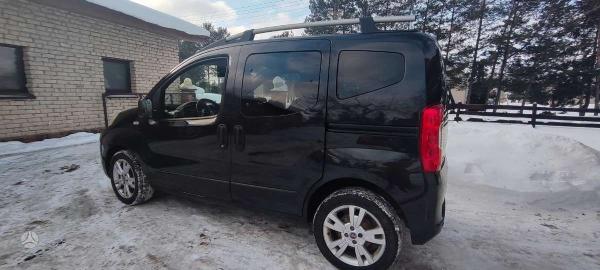 Melns Fiat QUBO 2012 Klaipėda, ar dzinēja tilpumu 1.30 L un nobraukumu 270 tūkst. km par 2999 €, foto 6 vietnē AUTOMOTO.COM.LV