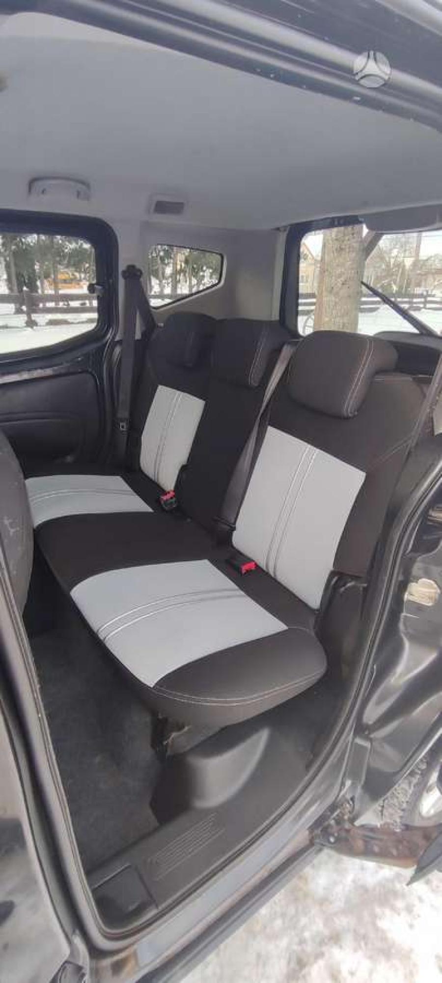 Black Fiat QUBO 2012 in Klaipeda, with an engine capacity of 1.30 L and mileage of 270 thousand km for 2999 €, photo 8 on AUTOMOTO.COM.LV