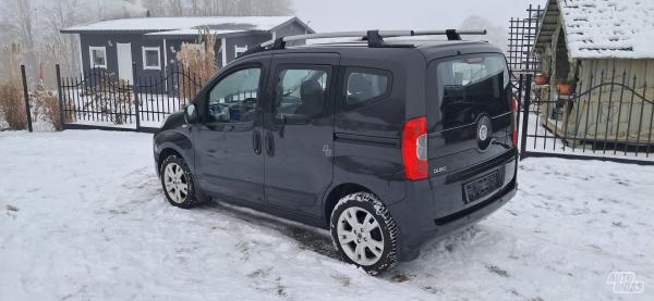 Melns Fiat QUBO 2008 Alīta, ar dzinēja tilpumu 1.40 L un nobraukumu 199 tūkst. km par 2550 €, foto 1 vietnē AUTOMOTO.COM.LV
