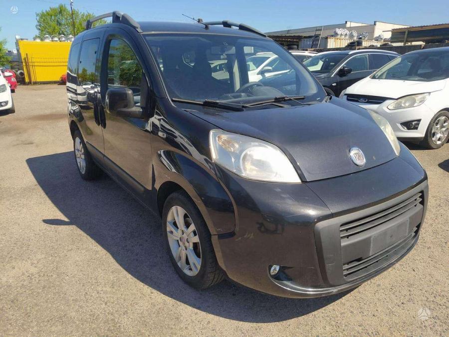 Melns Fiat QUBO 2010 Panevēža, ar dzinēja tilpumu 1.25 L un nobraukumu 189 tūkst. km par 3400 €, foto 6 vietnē AUTOMOTO.COM.LV