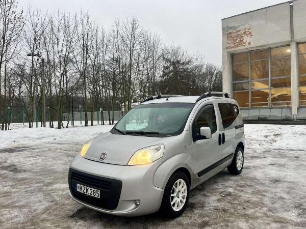 Grey Fiat QUBO 2009 in Vilnius, with an engine capacity of 1.30 L and mileage of 308 thousand km for 2950 €, photo 2 on AUTOMOTO.COM.LV