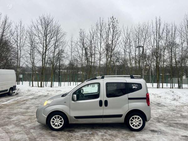 Grey Fiat QUBO 2009 in Vilnius, with an engine capacity of 1.30 L and mileage of 308 thousand km for 2950 €, photo 4 on AUTOMOTO.COM.LV