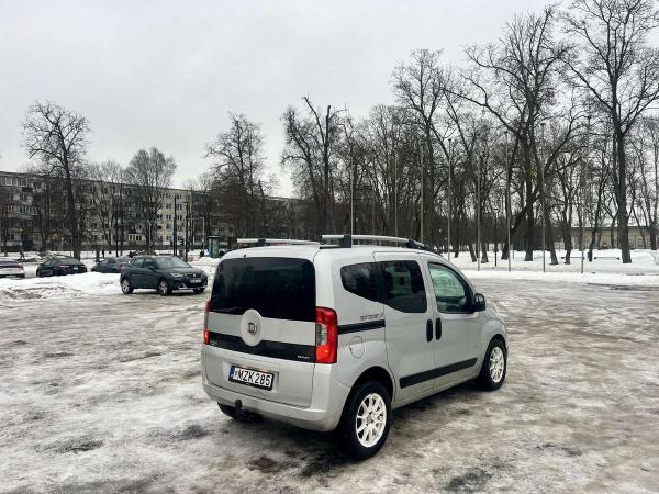 Grey Fiat QUBO 2009 in Vilnius, with an engine capacity of 1.30 L and mileage of 308 thousand km for 2950 €, photo 7 on AUTOMOTO.COM.LV
