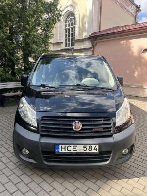 Melns Fiat Scudo 2014 Viļņa, ar dzinēja tilpumu 2.00 L un nobraukumu 348 tūkst. km par 5100 €, foto  vietnē AUTOMOTO.COM.LV