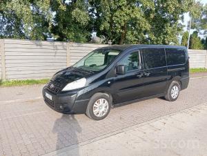 Черный Фиат Скудо 2008 в Елгава, объемом двигателя 2.00 л и пробегом 330 тыс. км за 1690 €, фото  на AUTOMOTO.COM.LV