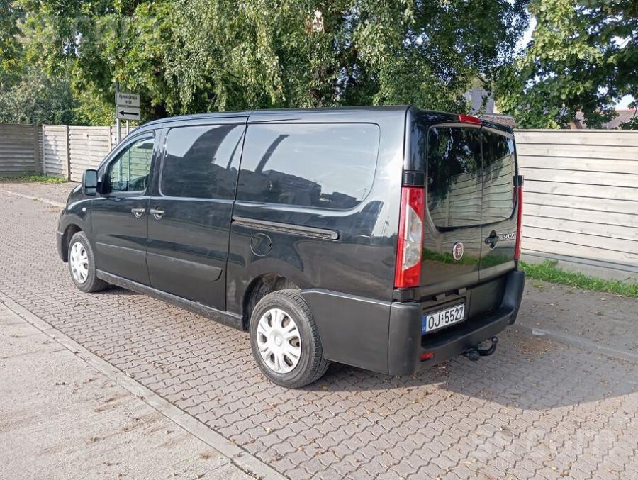 Черный Фиат Скудо 2008 в Елгава, объемом двигателя 2.00 л и пробегом 330 тыс. км за 1690 €, фото 3 на AUTOMOTO.COM.LV