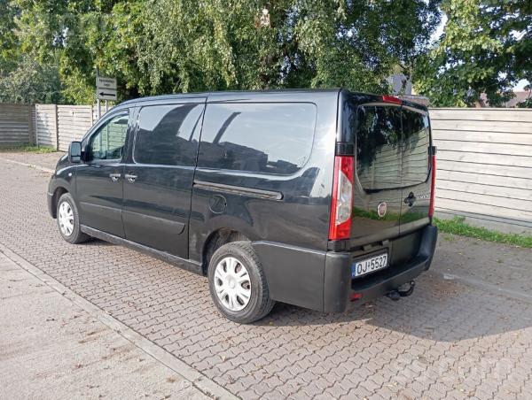 Melns Fiat Scudo 2008 Jelgava, ar dzinēja tilpumu 2.00 L un nobraukumu 330 tūkst. km par 1690 €, foto 3 vietnē AUTOMOTO.COM.LV