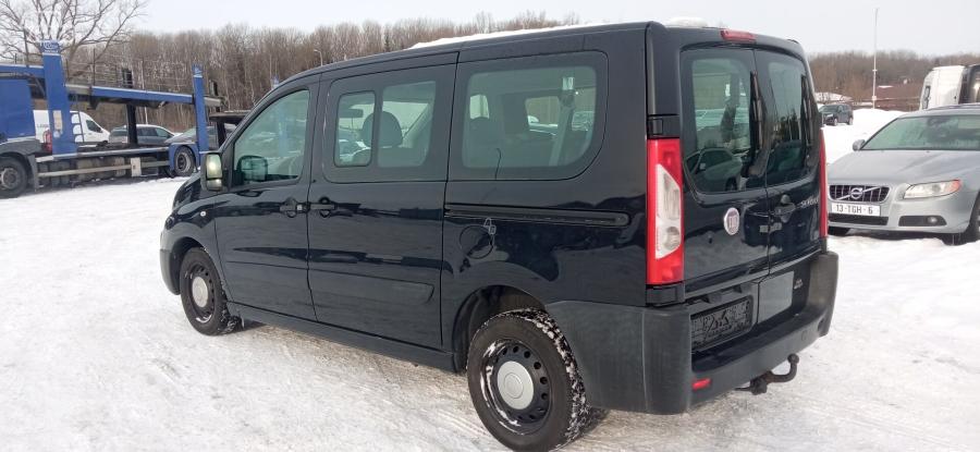 Melns Fiat Scudo 2011 Kauņa, ar dzinēja tilpumu 1.60 L un nobraukumu 211 tūkst. km par 4350 €, foto 6 vietnē AUTOMOTO.COM.LV