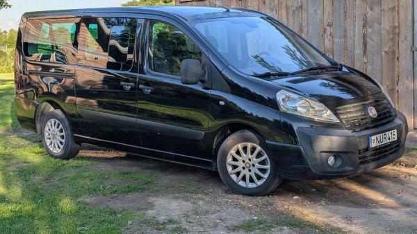 Melns Fiat Scudo 2012 Viļņa, ar dzinēja tilpumu 2.00 L un nobraukumu 325 tūkst. km par 5950 €, foto 1 vietnē AUTOMOTO.COM.LV