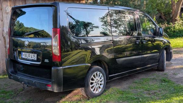 Melns Fiat Scudo 2012 Viļņa, ar dzinēja tilpumu 2.00 L un nobraukumu 325 tūkst. km par 5950 €, foto 5 vietnē AUTOMOTO.COM.LV