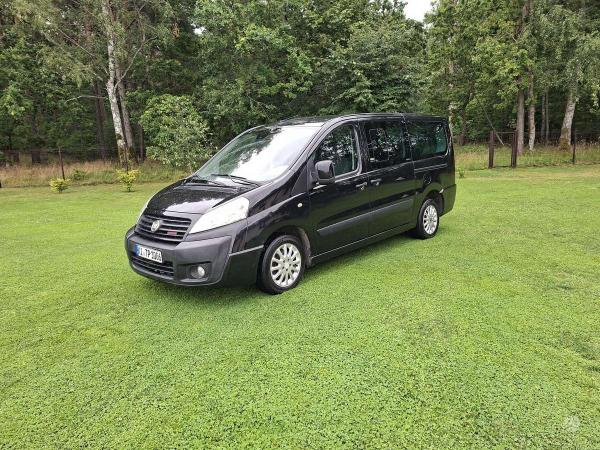 Melns Fiat Scudo 2012 Šilutė, ar dzinēja tilpumu 2.00 L un nobraukumu 218 tūkst. km par 5700 €, foto 1 vietnē AUTOMOTO.COM.LV