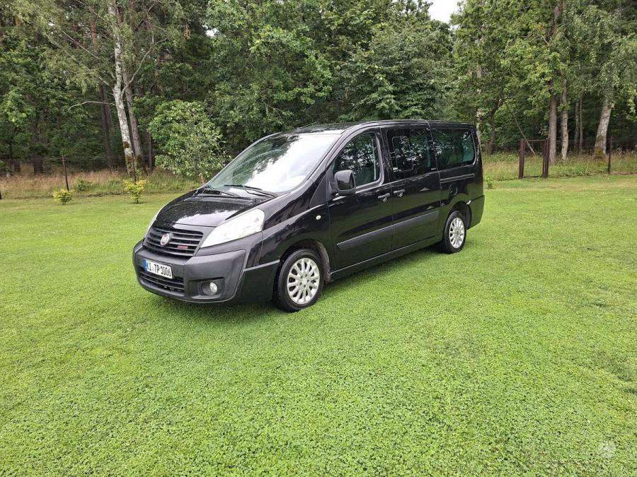 Melns Fiat Scudo 2012 Šilutė, ar dzinēja tilpumu 2.00 L un nobraukumu 218 tūkst. km par 5700 €, foto 1 vietnē AUTOMOTO.COM.LV
