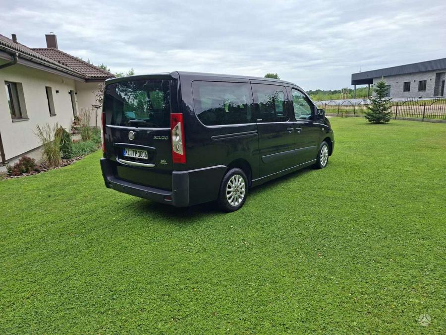 Melns Fiat Scudo 2012 Šilutė, ar dzinēja tilpumu 2.00 L un nobraukumu 218 tūkst. km par 5700 €, foto 5 vietnē AUTOMOTO.COM.LV