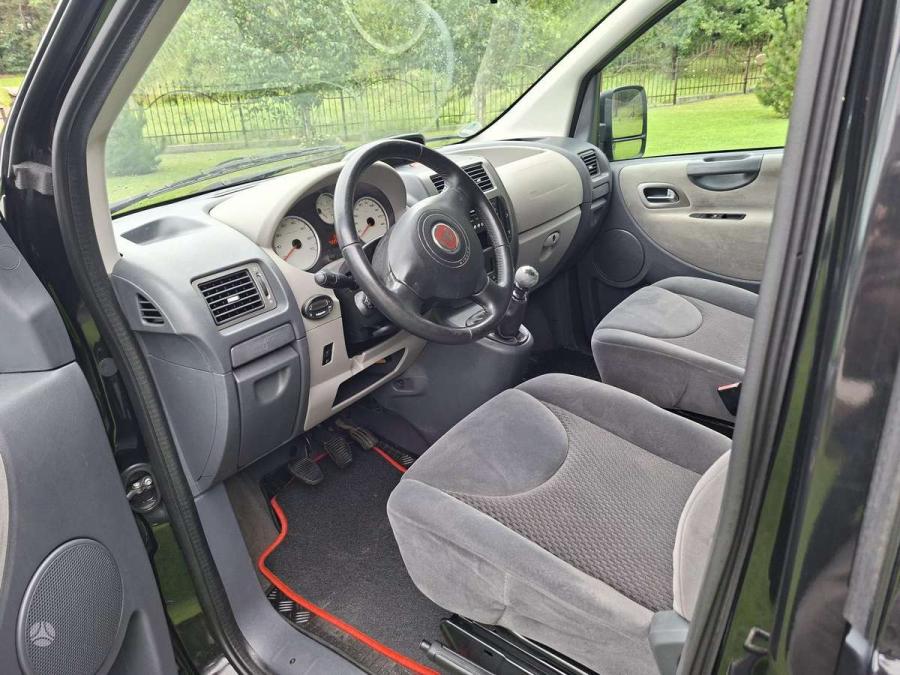 Melns Fiat Scudo 2012 Šilutė, ar dzinēja tilpumu 2.00 L un nobraukumu 218 tūkst. km par 5700 €, foto 6 vietnē AUTOMOTO.COM.LV