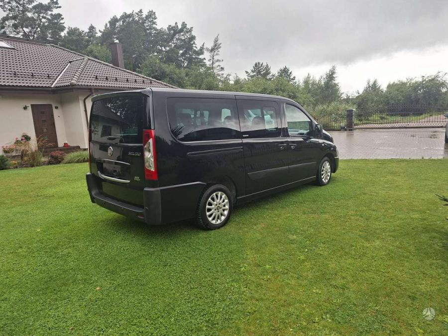 Black Fiat Scudo 2012 in Silute, with an engine capacity of 2.00 L and mileage of 218 thousand km for 5700 €, photo 3 on AUTOMOTO.COM.LV